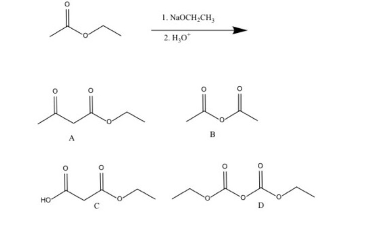 Solved 0 1. NaOCH2CH 2. HO 0 0 1. NaOCH2CH3 CO2CH2CH3 | Chegg.com