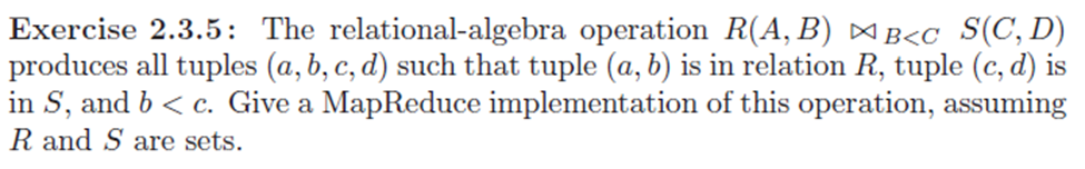 Solved Exercise 2.3.5: The relational-algebra operation | Chegg.com