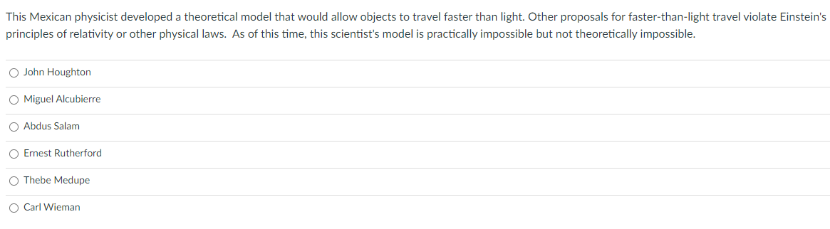 Solved This Mexican physicist developed a theoretical model | Chegg.com
