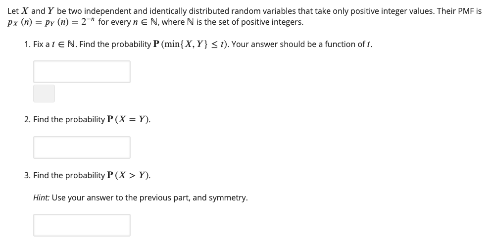 Solved: Problem 1. Discrete Random Variables 4 Points Poss... | Chegg.com