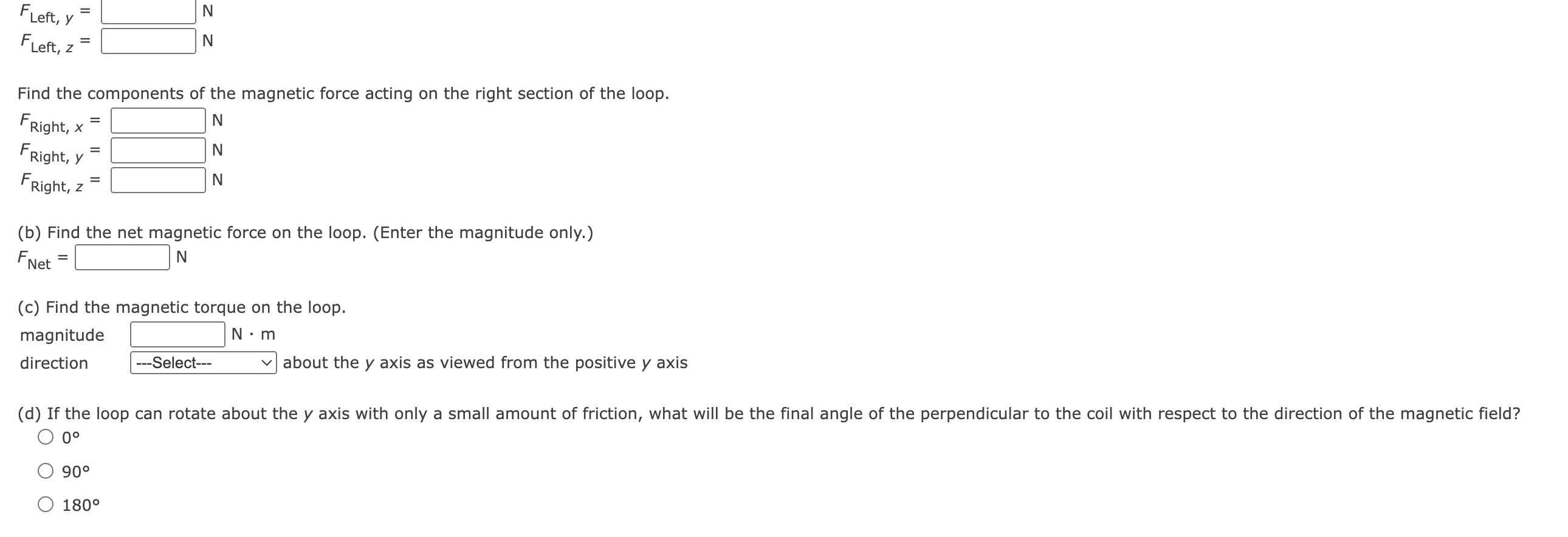 Solved ngth and width are measured along the z and y axes, | Chegg.com