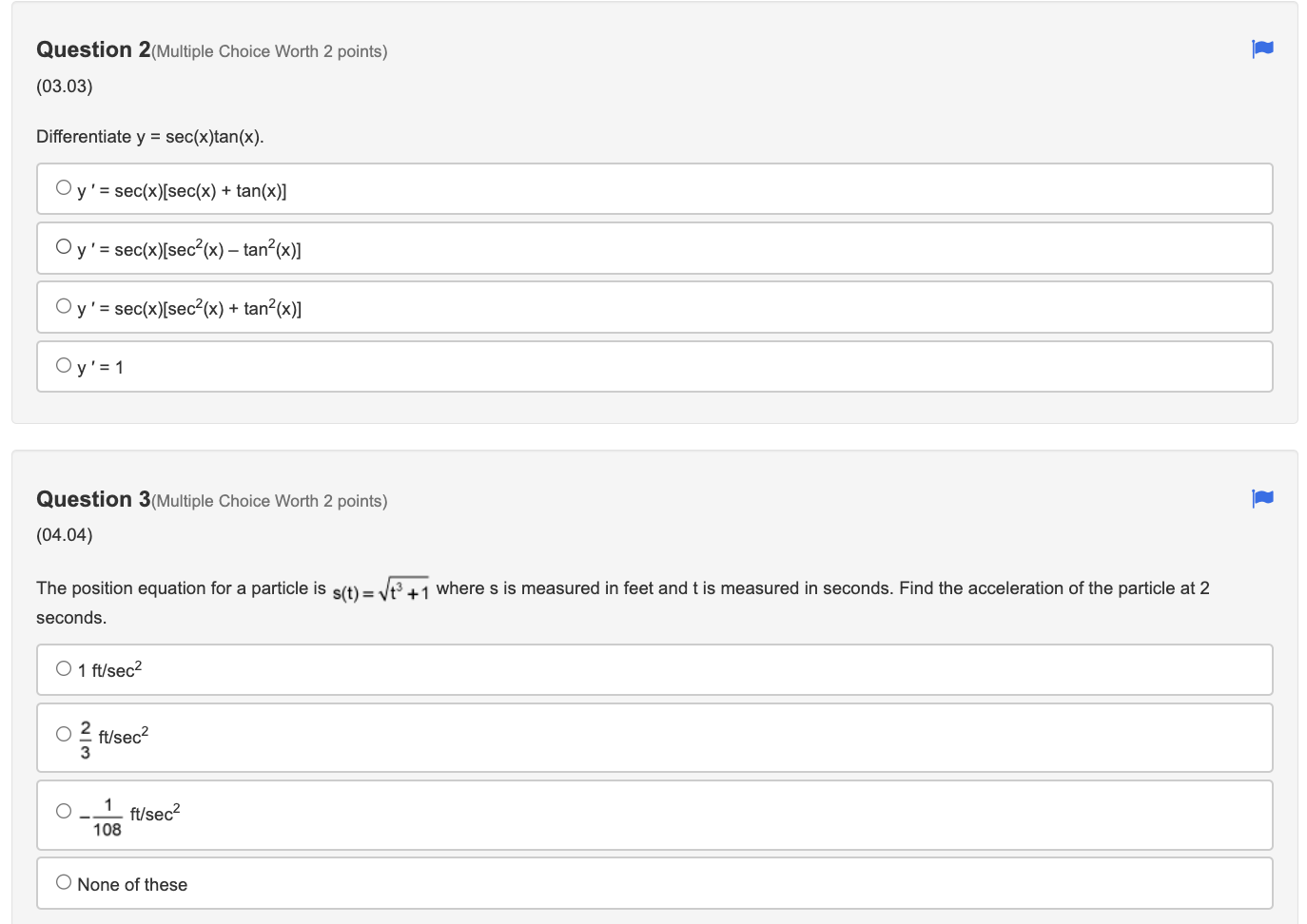 Solved Please answer all of these questions. The answer has | Chegg.com