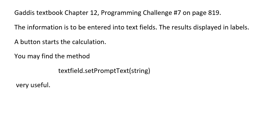 Solved Gaddis textbook Chapter 12, Programming Challenge #7 | Chegg.com