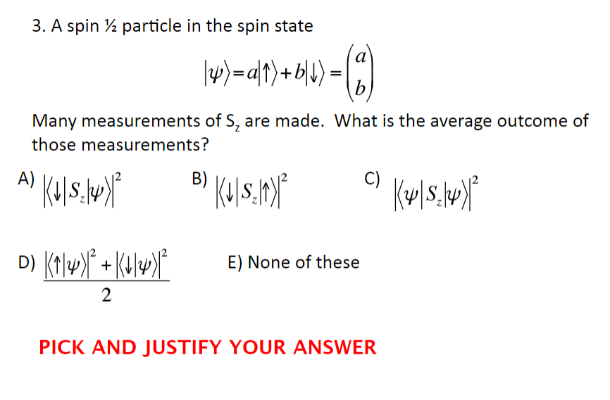 Solved 1. The raising operator operating on the up and down | Chegg.com