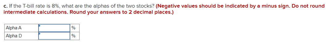 Solved Consider the following table, which gives a security | Chegg.com