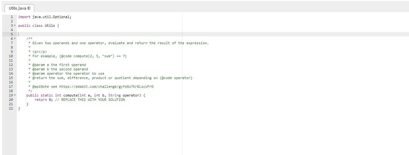 Solved Utils.java u 1 import java.util. Optional; 2 3- | Chegg.com