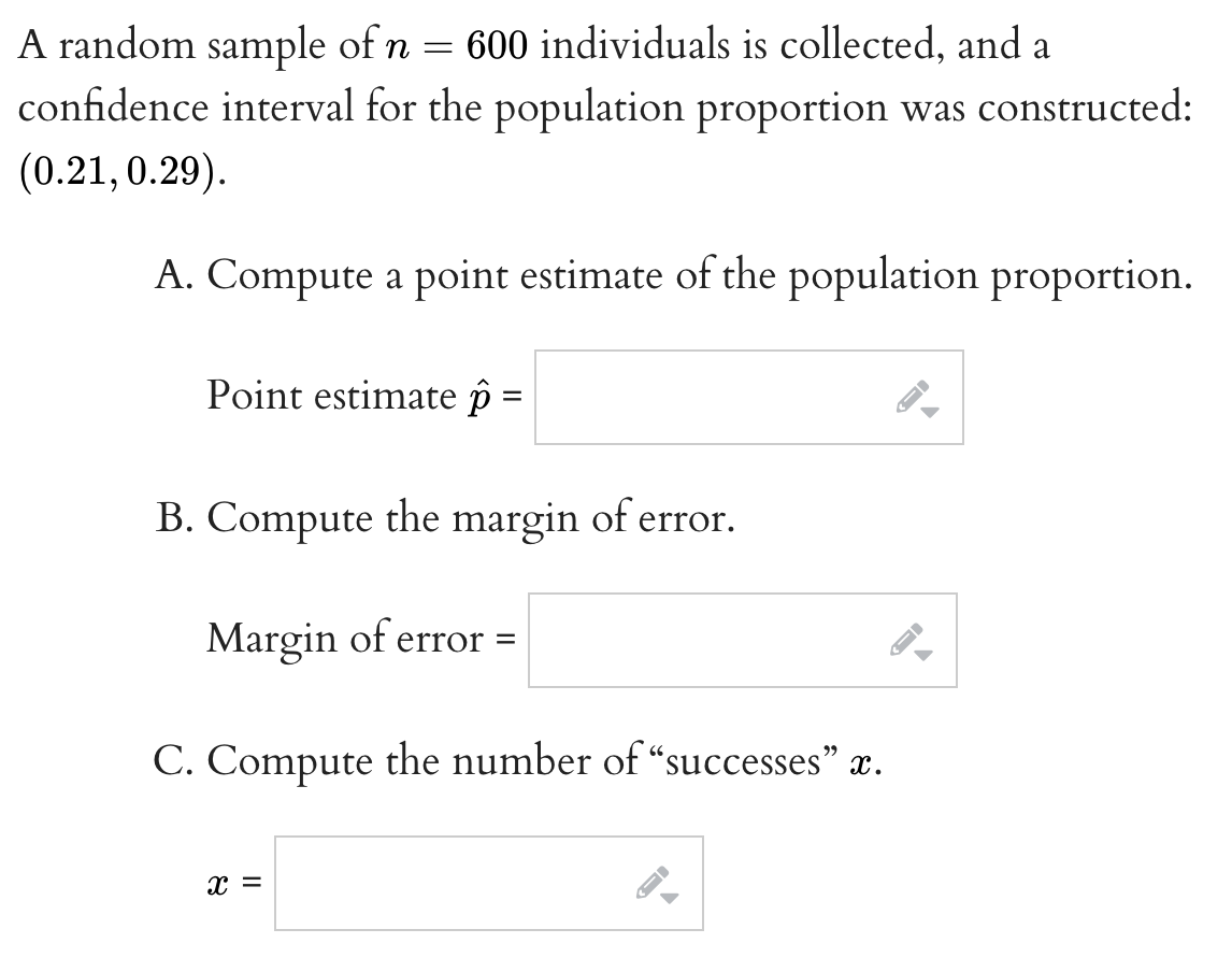 Solved A random sample of n=600 individuals is collected, | Chegg.com