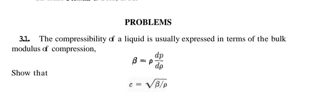 Solved The compressibility of a liquid is usually expressed | Chegg.com