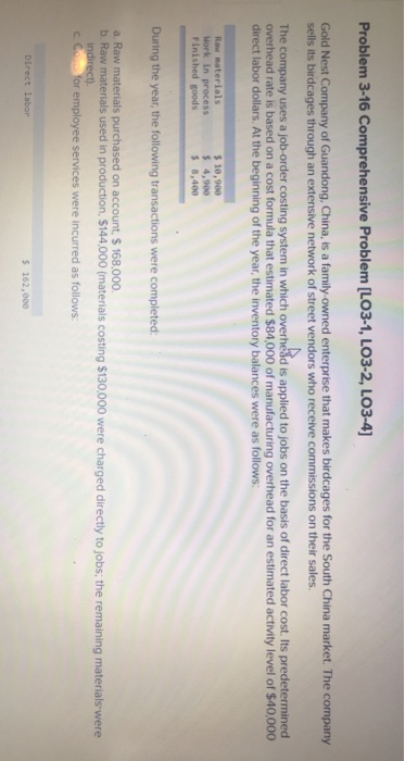 Solved Problem 3-16 Comprehensive Problem [LO3-1, LO3-2, | Chegg.com