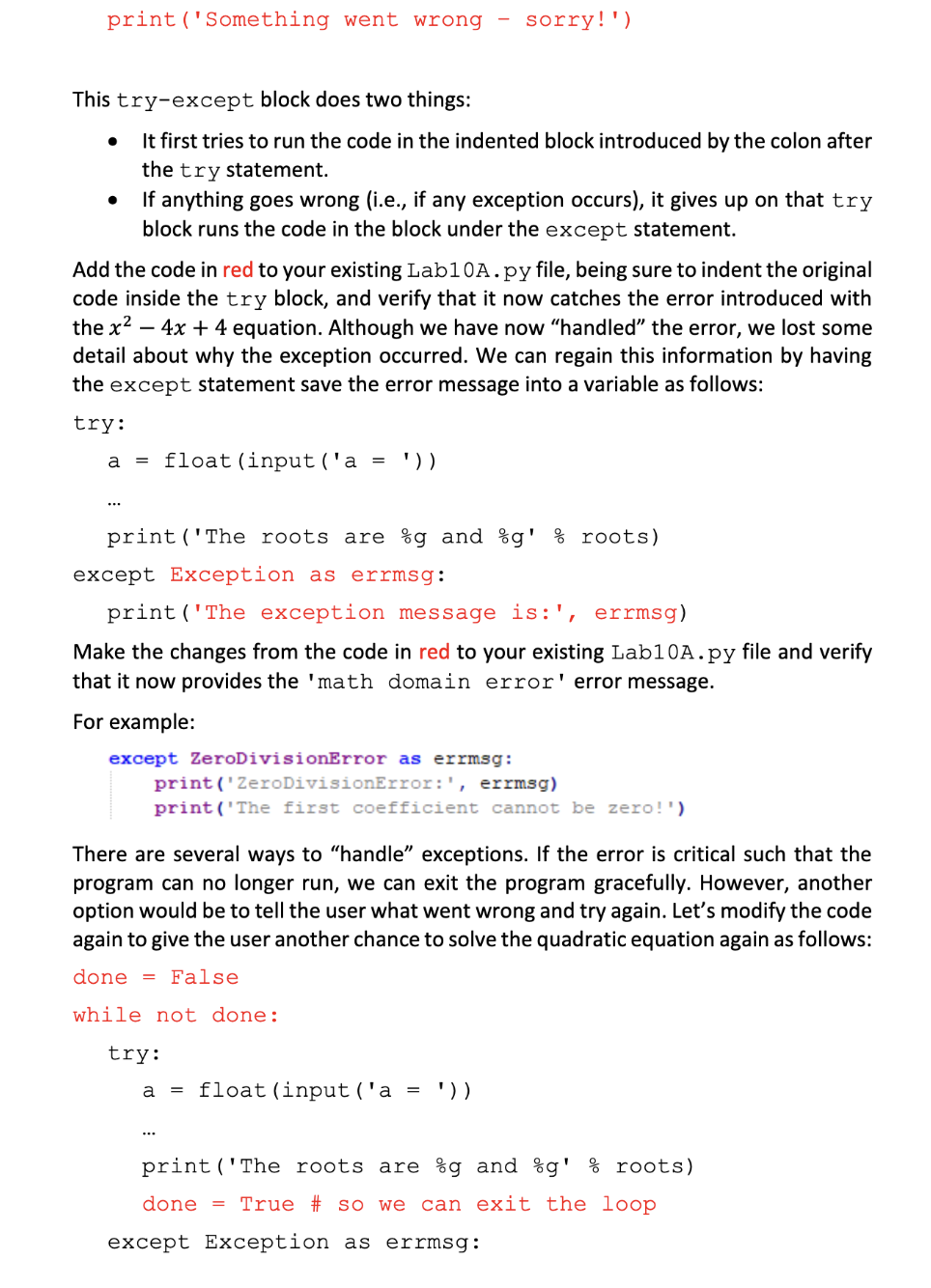 Solved Ideally, when we write a computer program for a | Chegg.com