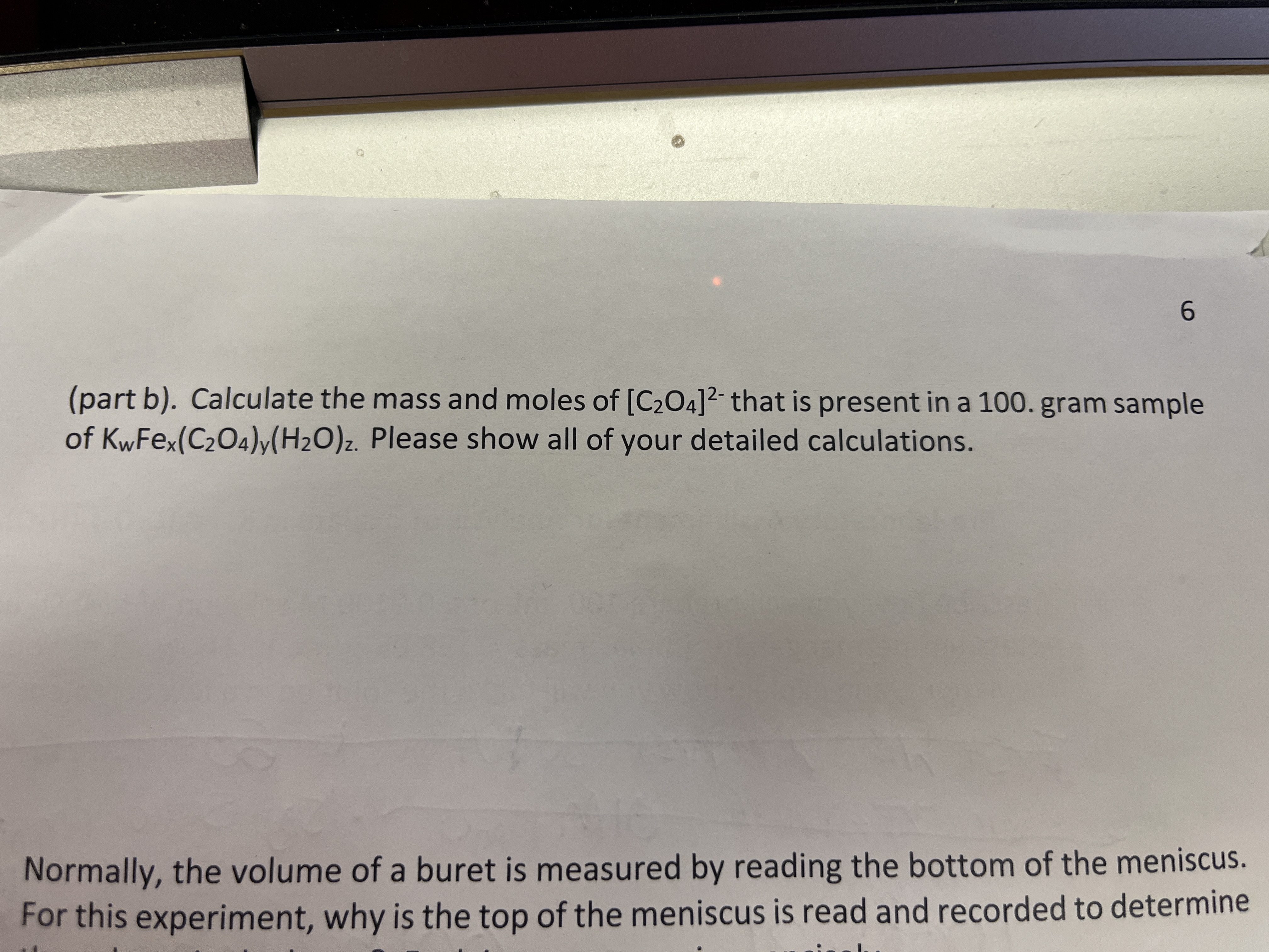 Calculate The Moles And Mass Oof C2o4 Hotsell | emergencydentistry.com