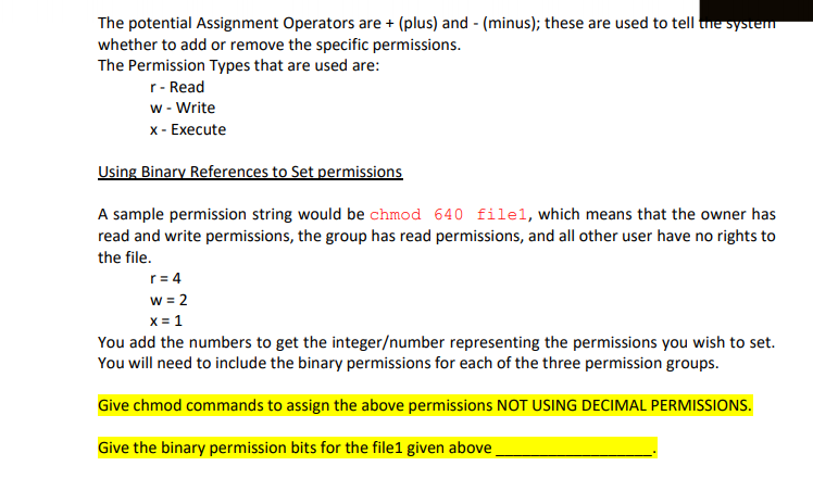 Solved Task 2: Understanding Linux File Permissions Basic | Chegg.com