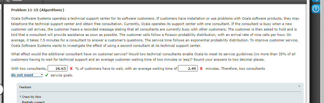 Solved Problem 11-15 (Algorithmic) Ocala Software Systems | Chegg.com