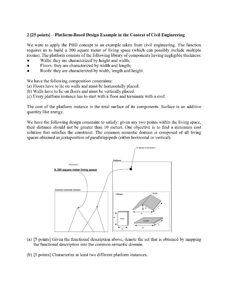 Solved We want to apply the PBD concept to an example taken | Chegg.com