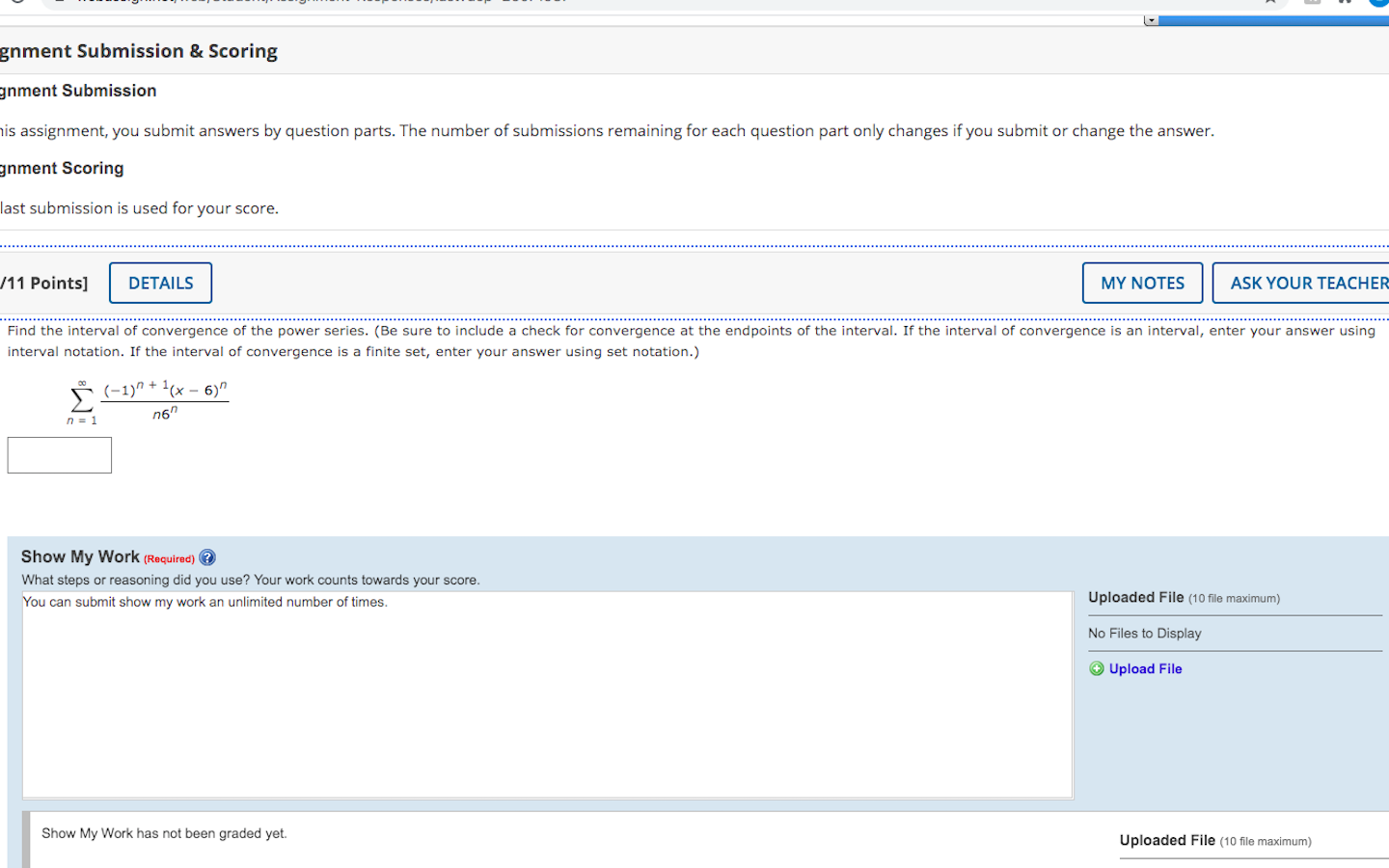 Solved gnment Submission & Scoring enment Submission is | Chegg.com