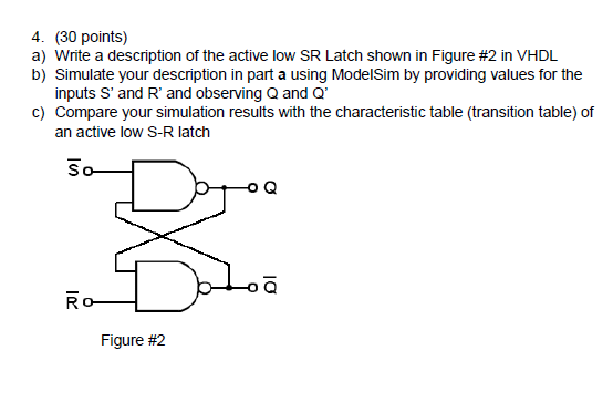 Solved 4. (30 points) a) Write a description of the active | Chegg.com