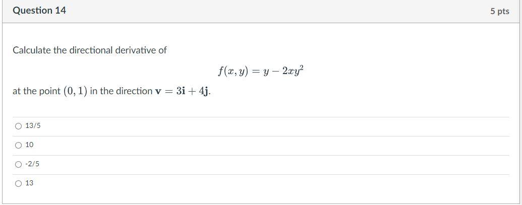 Solved Find the gradient vector of f(x,y)=ex3y at the point | Chegg.com