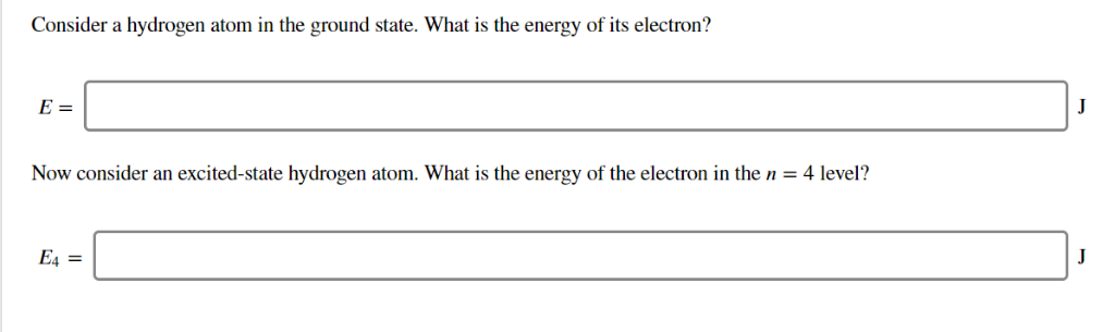 Solved Consider A Hydrogen Atom In The Ground State What
