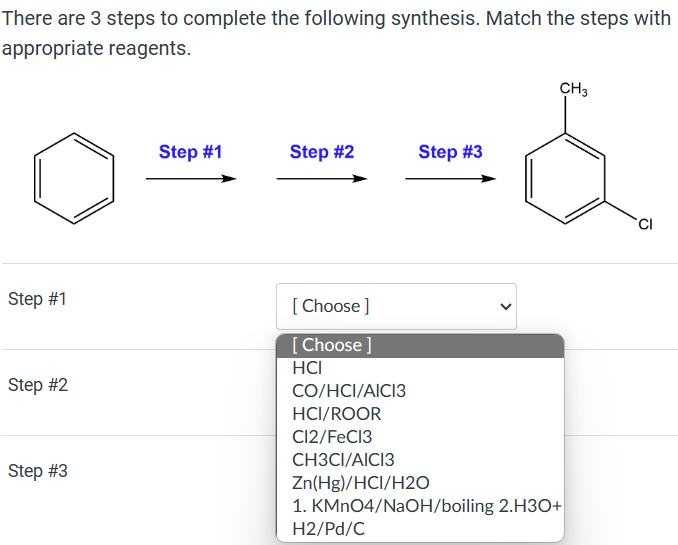 Solved There are 3 steps to complete the following | Chegg.com