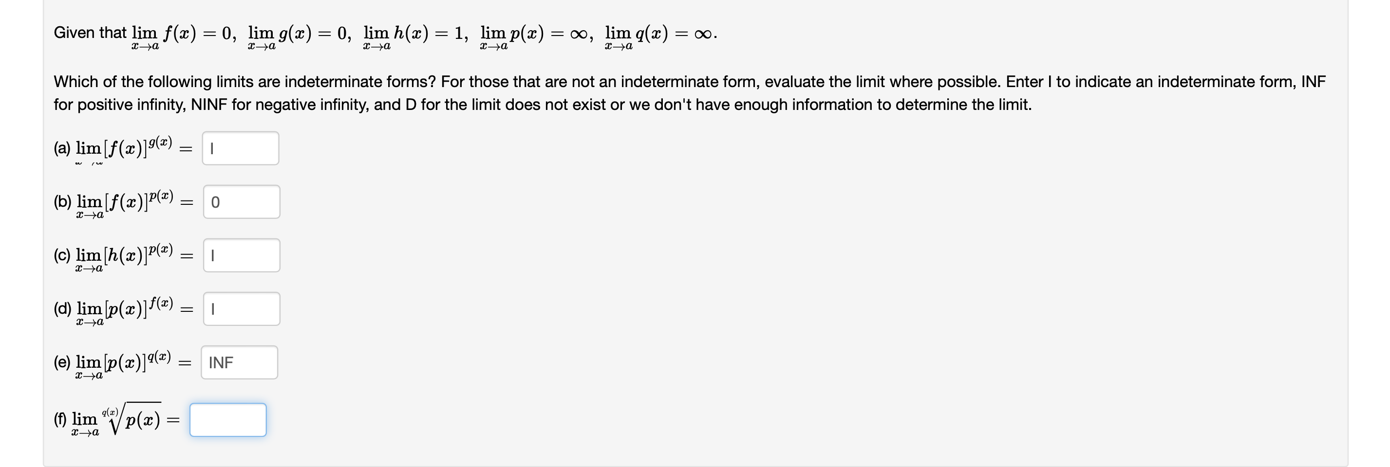 Solved what is the answer for (f)?Which of the following | Chegg.com Solved what is the answer for (f)?Which of the following | Chegg.com