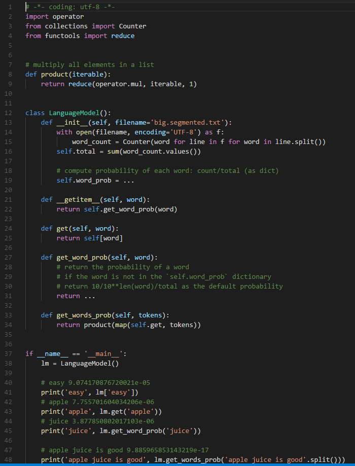 Solved -*- coding: utf-8 -* 2 import operator 3 from | Chegg.com