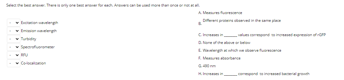 Solved Select the best answer. There is only one­ best | Chegg.com