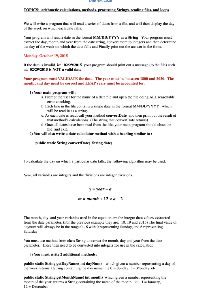 Solved Topics: arithmetic calculations, methods, | Chegg.com