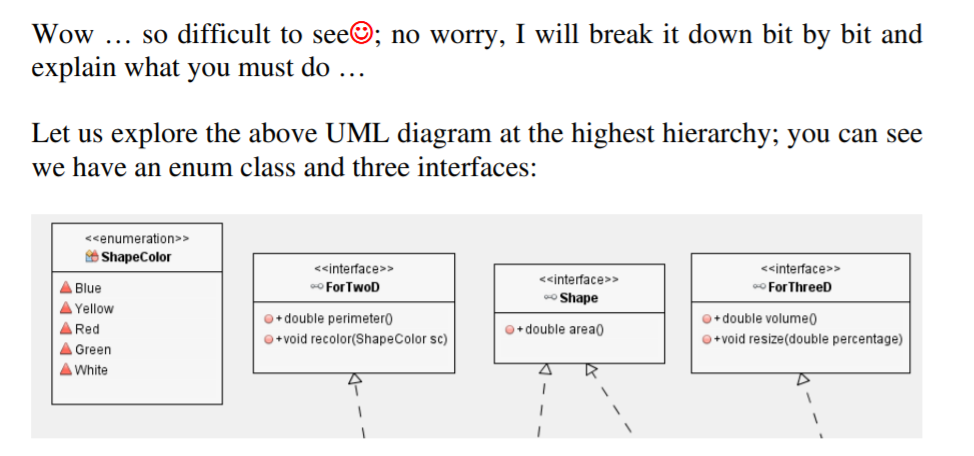 Solved Practice java programming with inheritance and | Chegg.com