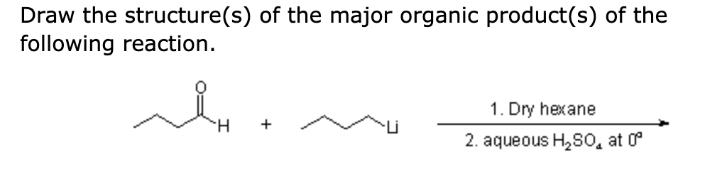Solved Draw the structure(s) of the major organic product(s) | Chegg.com