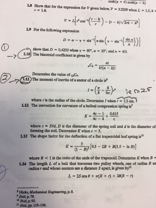 Solved cosh(a b)cosh(a -b) L8 Show that for the expression | Chegg.com