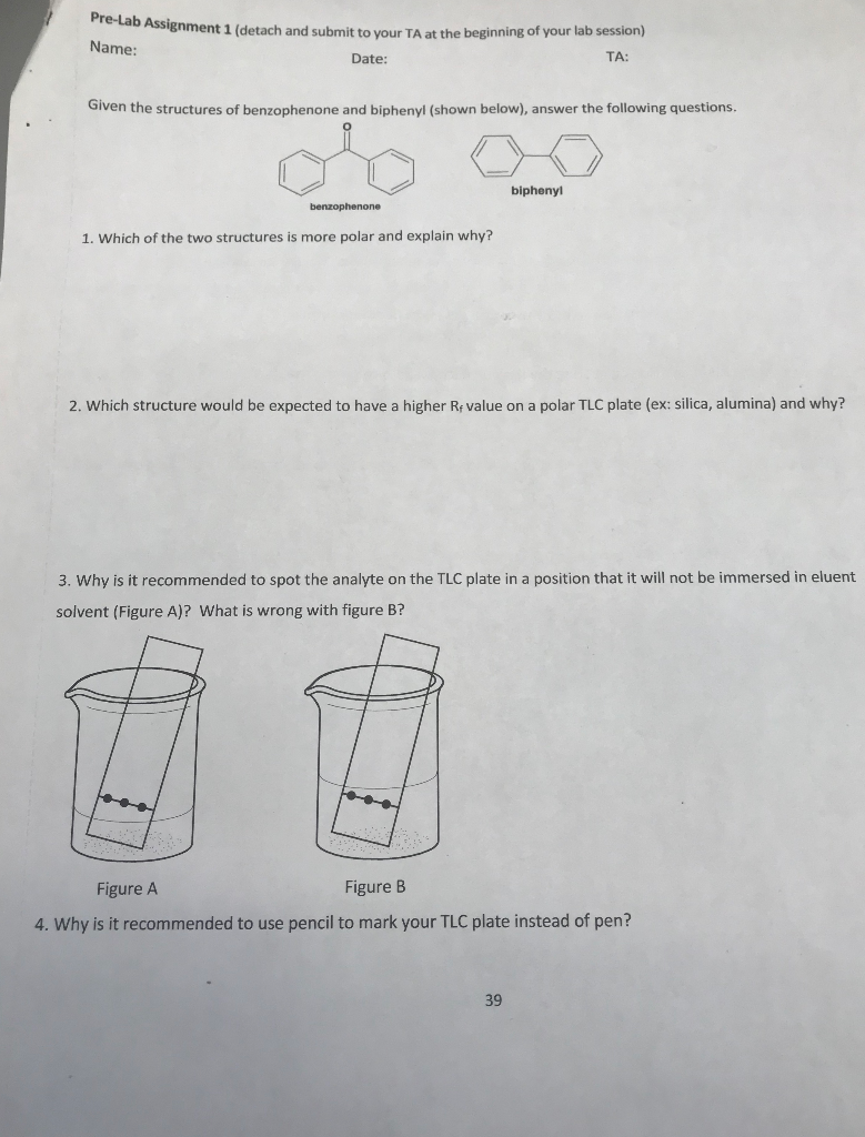 Solved Pre-Lab Assignment 1 (detach and submit to your TA at | Chegg.com