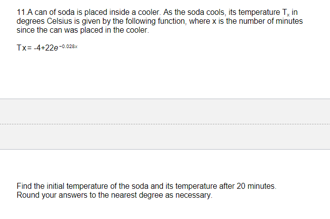 Solved 11. A can of soda is placed inside a cooler. As the | Chegg.com
