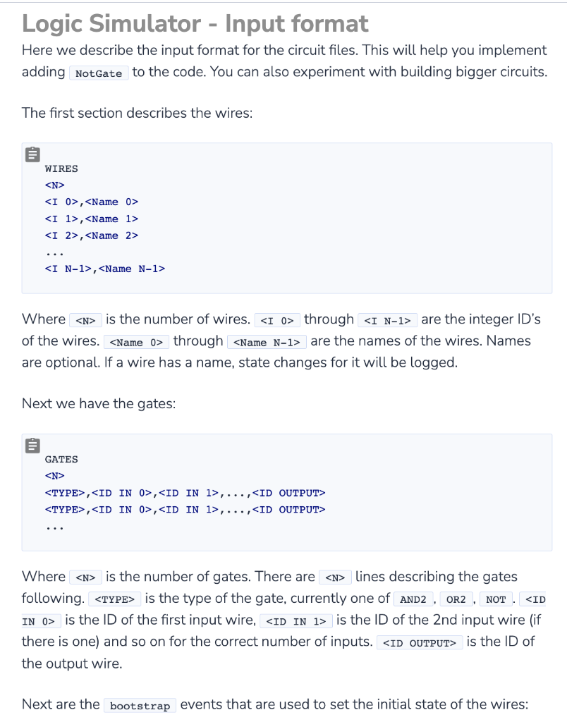 Logic Simulator - Background A logic simulator is a | Chegg.com