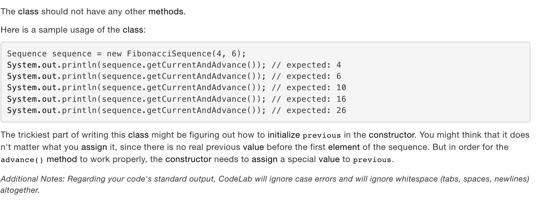 Solved The Fibonaccisequence Class A Fibonacci Sequence Is A 7604