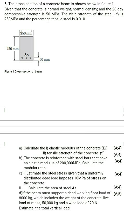 Solved | | 7. Design a short tied column to support a | Chegg.com
