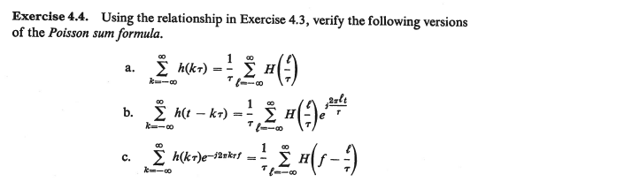 Exercise 4 4 Using The Relationship In Exercise 4 3