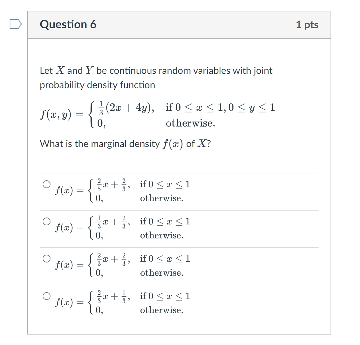 Solved Let X and Y be continuous random variables with joint | Chegg.com