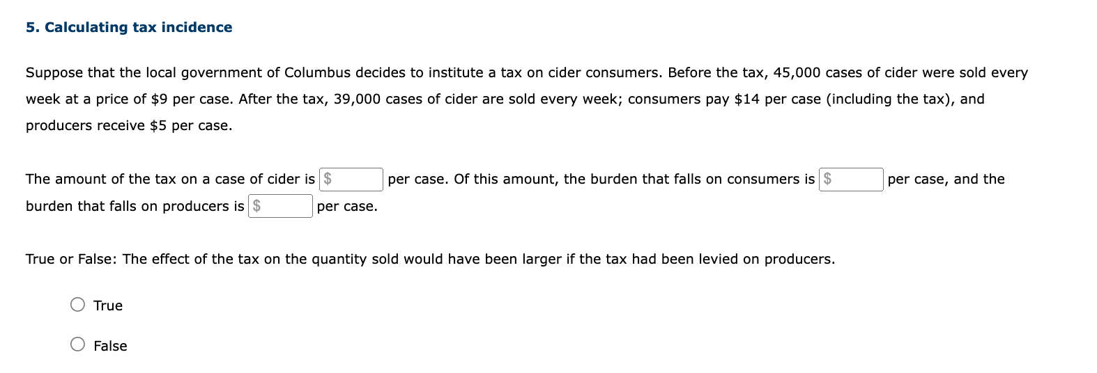 Solved Calculating Tax IncidenceSuppose That The Local Chegg solved-calculating-tax-incidencesuppose-that-the-local-chegg