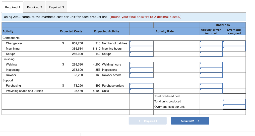 Solved Exercise 04-11 Using ABC to assess prices LO P3 Way | Chegg.com