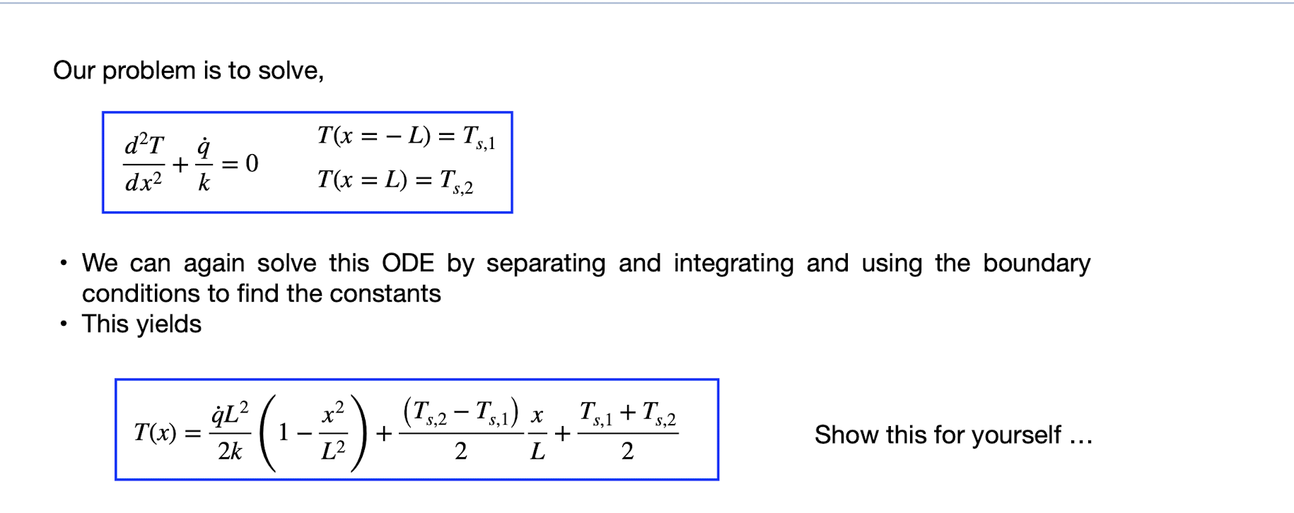 Solved Our problem is to solve, | Chegg.com