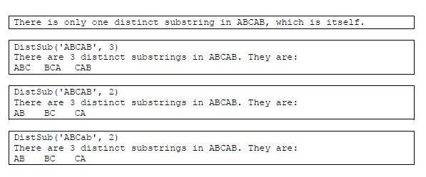 Solved Build A Function Called Distsubtext K That Finds