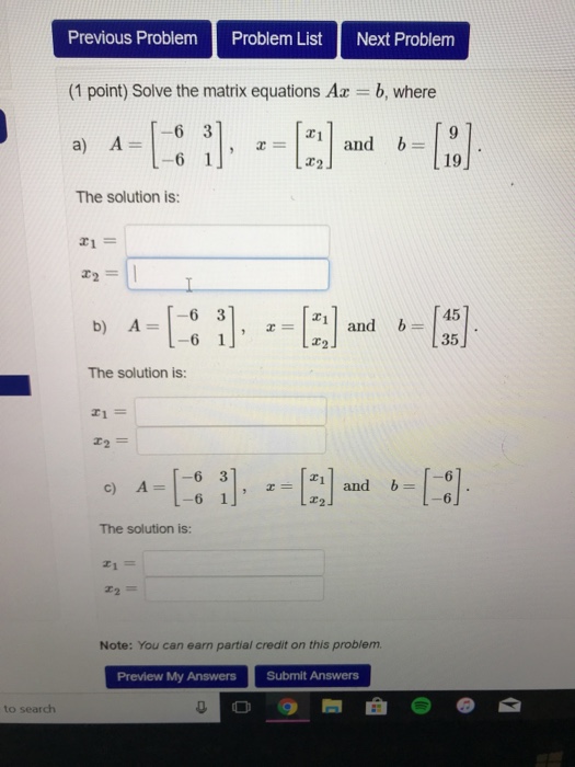 Solved Previous Problemproblem List Next Problem 1 Point