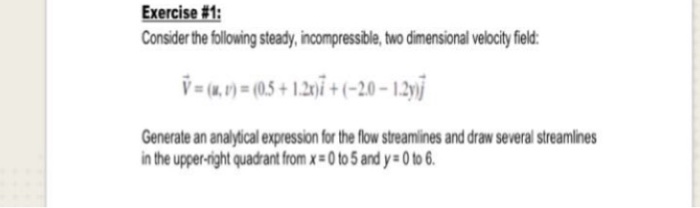 Solved Consider the following steady, incompressible, two | Chegg.com Solved Consider the following steady, incompressible, two | Chegg.com