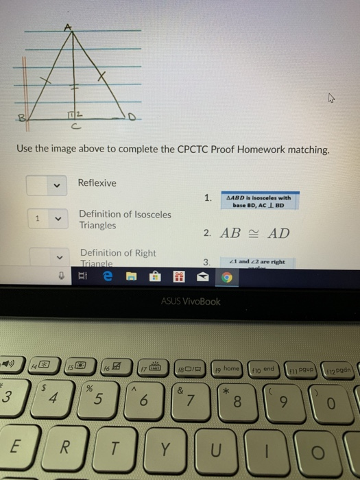 Solved Use the image above to complete the CPCTC Proof | Chegg.com