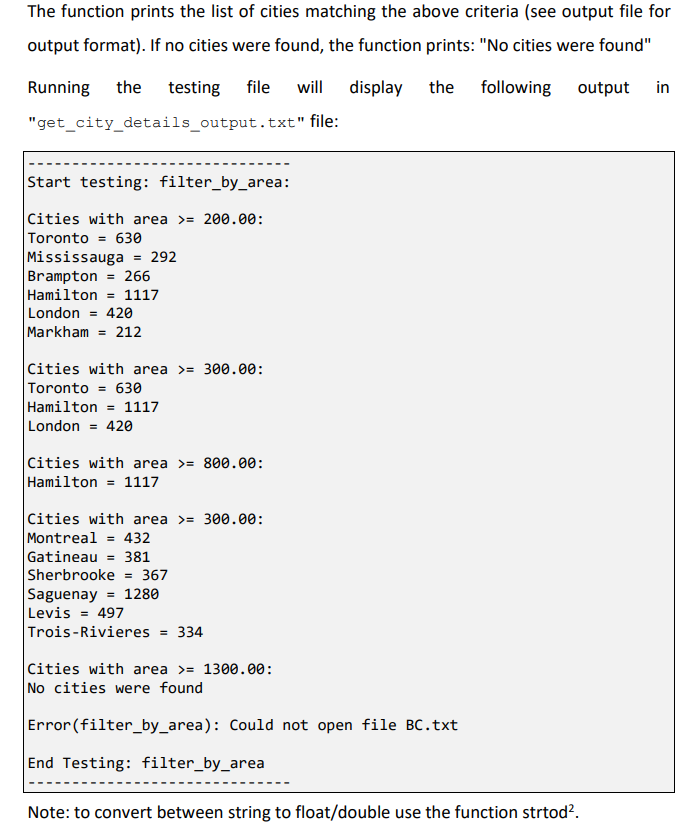 Solved void filter_by_area(const char *in_file, const char | Chegg.com