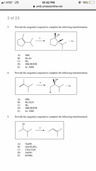 Solved AT&T LTE 10:42 PM @ 18%0ー0, umb.umassonline.net 1 of | Chegg.com