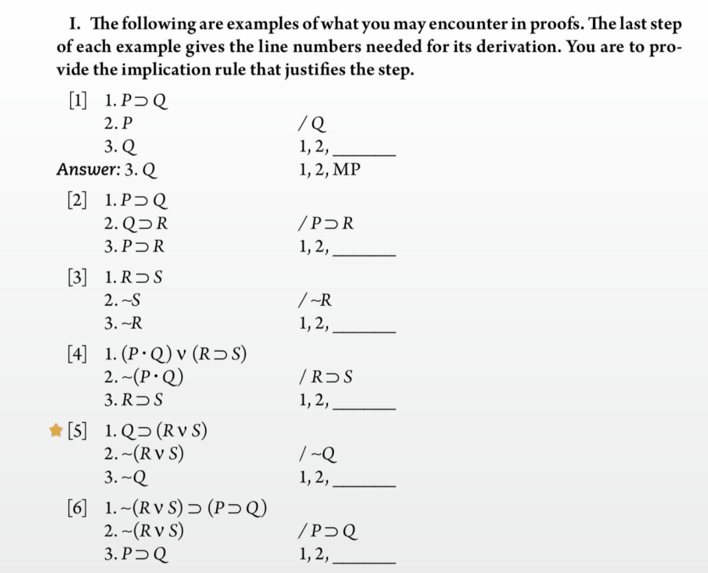 Solved 1. The following are examples of what you may | Chegg.com