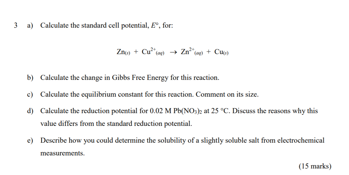 Solved Useful formulae and data w=-nRT In (V2/V1) w=-Pex AV | Chegg.com