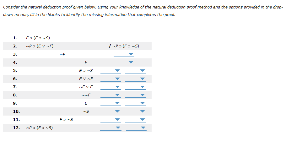 Solved Consider the natural deduction proof given below. | Chegg.com