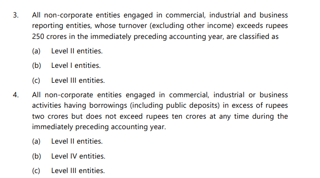 Solved 3. All non-corporate entities engaged in commercial, | Chegg.com